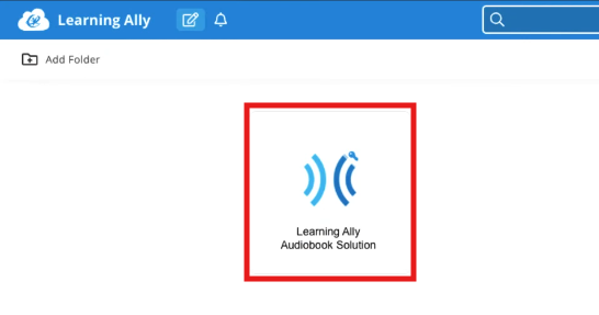 Students: Access the Learning Ally Audiobook Solution Through ClassLink ...